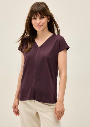 Cecil T-Shirt in Unifarbe