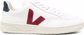Veja Homme, Chaussures, Blanc, Taille: 46 EU V-12 Leather Baskets