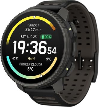 Suunto Vertical 2 Abenteuer-Uhr, Dual-Frequenz GPS, 115+ Sportmodi, 1,5 Zoll Touchscreen, Kostenlose globale Offline-Karten, 40 Tage Akkulaufzeit, Für Traini
