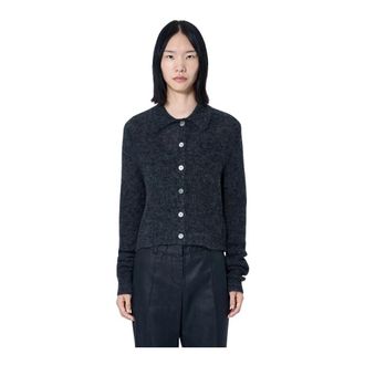 Our Legacy Mazzy Polo Cardigan - - Knitwear - Damen - Schwarzk - M