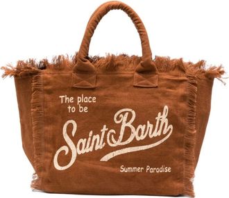 MC2 Saint Barth Femme, Sacs, Brun, Taille: ONE Size Vanity Tote Bag