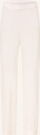 Allude Allude Strickhose Mit Cashmere weiss