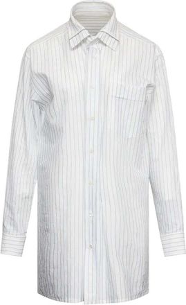 Maison Margiela Chemise ray&eacute;e surdimensionn&eacute;e