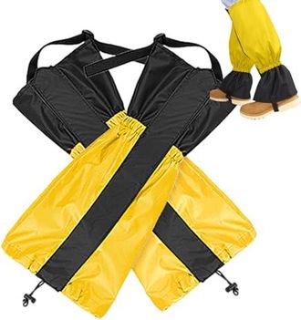 Generic Chaussettes &agrave; neige pour la randonn&eacute;e - Protection imperm&eacute;able l&eacute;g&egrave;re et adaptable | Protections de bottes de chasse - pour voyage, randonn&eacute;e, entra&icirc;n