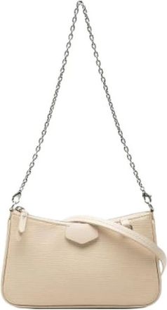 Louis Vuitton Pre-owned Easy Pouch - Femme - Pre-owned - Beige - Taille: ONE Size
