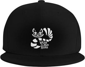 Generic Nous Sommes Tous Fous Ici Unisexe Snapback Chapeau Anti-UV Casquette De Baseball R&eacute;glable Chapeaux Pare-Soleil pour Trucker Adulte Golf