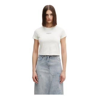 Maison Kitsun&eacute; Baby T-Shirt - - Tops - Damen - Beige - XS