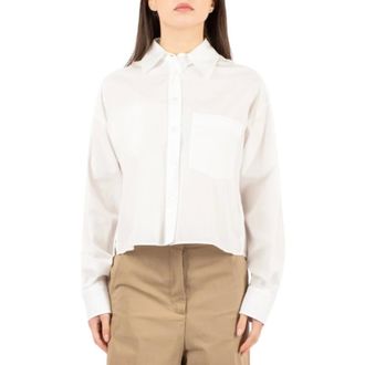 Max Mara Femme, Blouses et Chemises, Blanc, Taille: 44 FR Eden Shirt