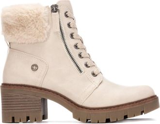 Refresh Freizeitstiefeletten Damen Beige - Bequeme und vielseitige Schuhe - Casual Mode - Modell 17291103 (Größe 39)