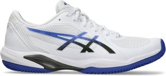 Asics Herren Solution Swift FF 2 Padel Sneaker, White Dark Cobalt, 43.5 EU