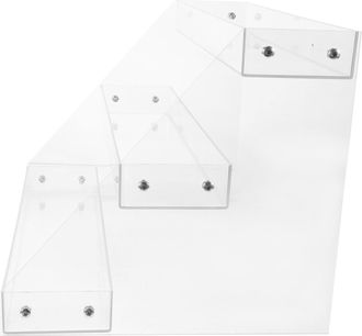 PartyKindom Getränke Regal Aus Acryl Mehrschichtiges Snackregal Transparent Getränkeständer Für Theken Einfache Montage Organisieren Sie Getränke Und Snacks