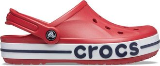 Crocs Bayaband Clogs f&uuml;r Damen und Herren mit Fersenriemen f&uuml;r sicheren Halt 46-47 EU Pepper/Navy