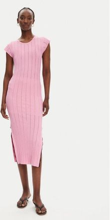 Pinko Strickkleid 104745 A2FR Rosa Regular Fit