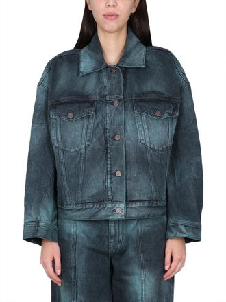 Stella McCartney Tie-Dye Cotton-Blend Jacket - Blue
