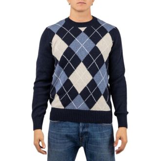 Gran Sasso Pull &agrave; col rond - Homme - Pulls - Multicolore - Taille: M