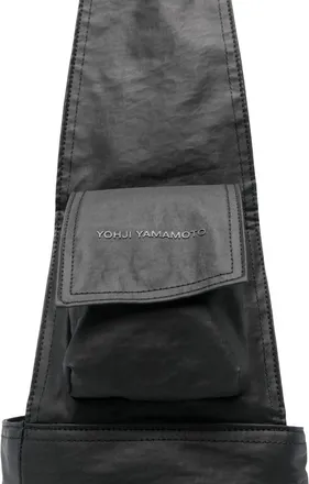 adidas Padded Nylon Shoulder Bag - Black