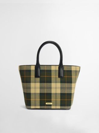 Barbour Tragetasche mit Karomuster in