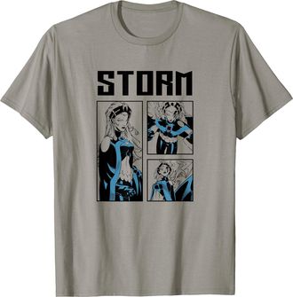 MARVEL X-Men Storm Vintage Portrait Panels T-Shirt