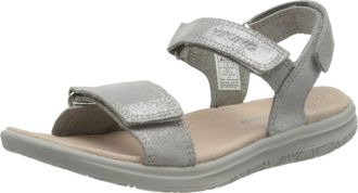 Viking Nellie, Mädchen Slingback Sandalen, Grau (Silver 46), 39 EU (5.5 UK)