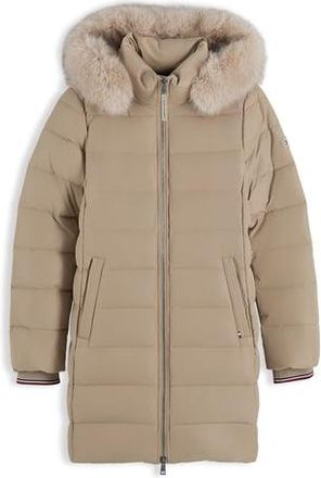 Tommy Hilfiger Manteau mi-long zipp&eacute; &agrave; capuche