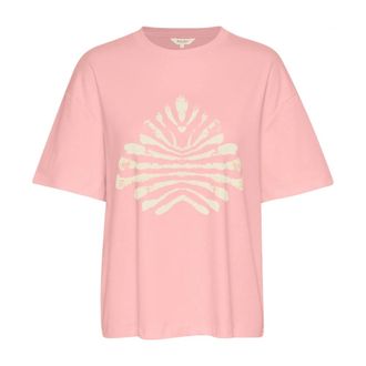 Part Two Tee Imprim&eacute; Graphique Rose Tofu - Femme - Tops - Rose - Taille: 46 FR