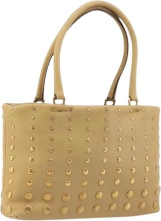 Prada Sac cabas Pre-owned Vintage - Femme - Pre-owned - Beige - Taille: ONE Size