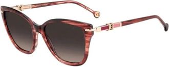 Carolina Herrera Femme, Accessoires, Rouge, Taille: 55 MM HER 0379/S Lunettes de soleil OEil de Chat