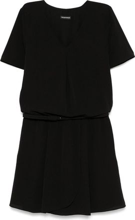 Emporio Armani Kurzes Kleid - Schwarz