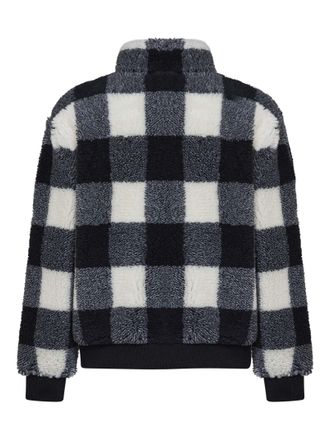 Givenchy Mens Wool-Blend Fleece Blouson Multicolour Polyester Bomber Jackets