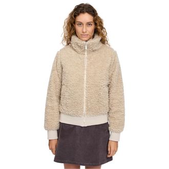 Mazine Faux-Fur Blouson - Kunstfelljacke, Gr&ouml;&szlig;e:S, Farbe:natural