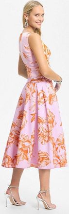 Swing Chiffonbluse - Top aus bedrucktem Twill