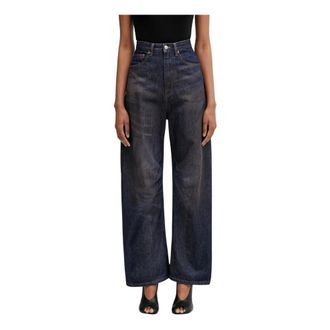 Maison Margiela Wide Jeans - - Jeans - Damen - Blau - W26