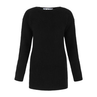 Off-white Stilvolle Strickkollektion - - Knitwear - Damen - Schwarzk - XS