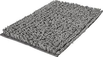 Kleine Wolke Badteppich Antigua, Anthrazit, 60 x 90 cm