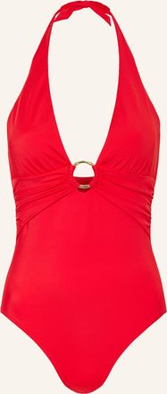 Heidi Klein Heidi Klein Neckholder-Badeanzug Petalia rot