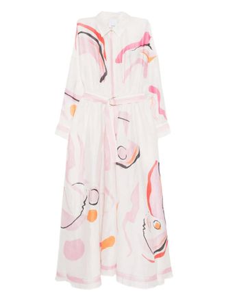 Acler robe longue Pennar - Blanc