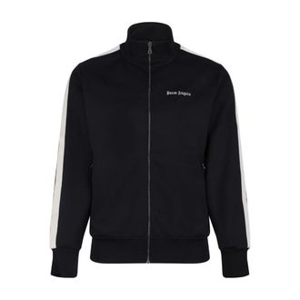 Palm Angels Classic Logo Track Jacket - - Sweatshirts & Hoodies - Herren - Schwarzk - L