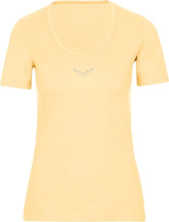 Trigema Damen 502211 T-Shirt, Vanille, X-Large