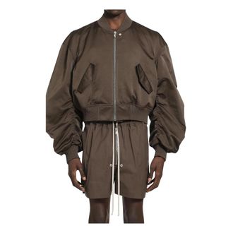 Rick Owens Secchia Flight Bomber - - Jackets - Herren - Braun - XL