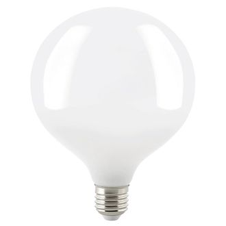 Sigor LED Globelampe G125, 230V, &Oslash; 12.5cm / 17.8cm, E27, 7W 2700K 806lm 300&deg;, dimmbar, Opal