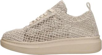 Mustang Femme, Chaussures, Beige, Taille: 36 EU Baskets Laag