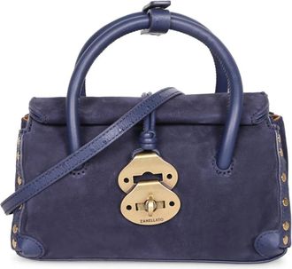 Zanellato Femme, Sacs, Bleu, Taille: ONE Size Dotta Bag