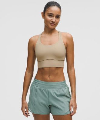 lululemon Soutien-gorge long Energy Maintien moyen, bonnets B-D Evolve pour Femmes - Taille 2XS