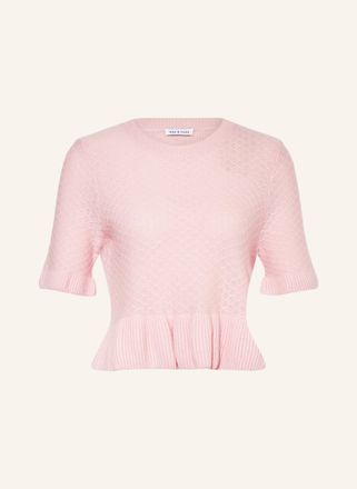 Mrs & Hugs Mrs & Hugs Strickshirt Mit Cashmere rosa