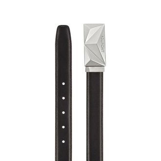 S.T. Dupont Ceinture D Logo en cuir lisse