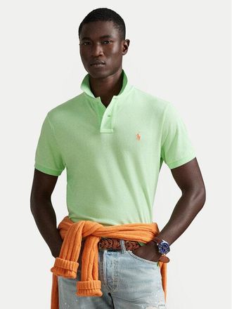 Polo Ralph Lauren Poloshirt 710536856502 Hellgr&uuml;n Slim Fit