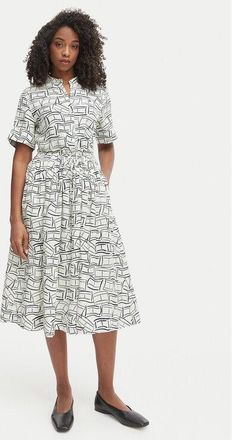 Tommy Hilfiger Hemdkleid WW0WW49633 Hellbeige Regular Fit