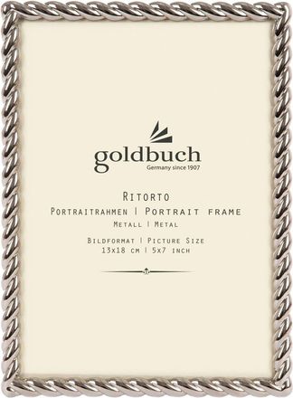 Goldbuch Goldbuch Metall-Bilderrahmen Ritorto 13x18 cm silber