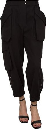 Pinko Pinko, Femme, Pantalons, Noir, Taille: 38 FR Pantalone Nero