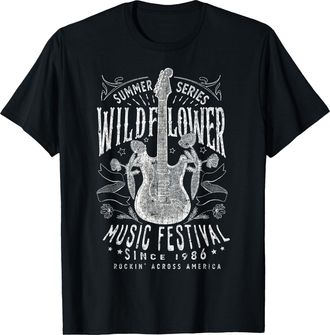 Trendy Apparel Summer Series Wildflower Music Festival 1986 T-Shirt